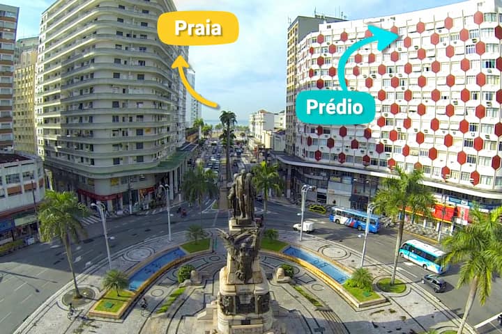 Gonzaga Praça Independência Localização Imbatível - Santos State