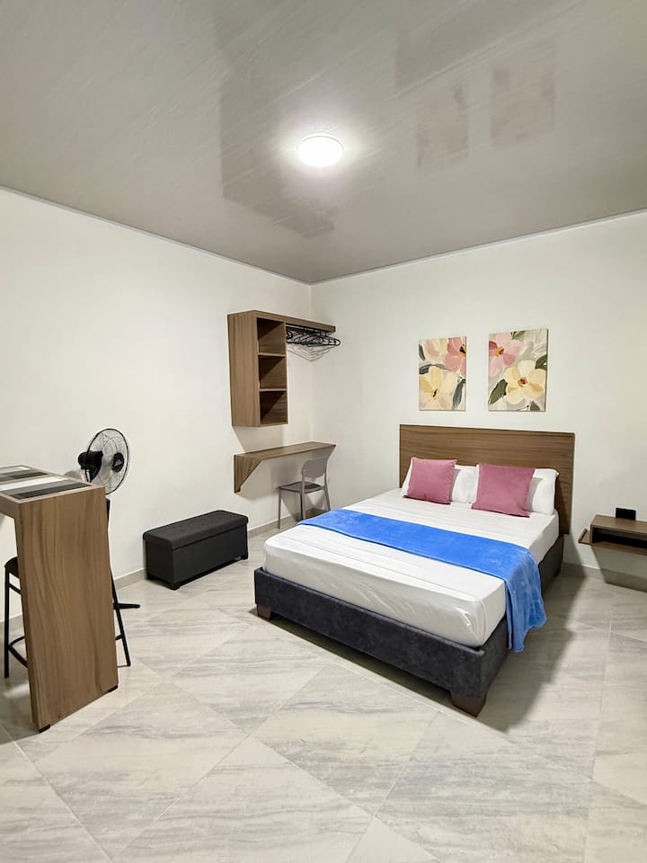 Estudio Moderno Central • Wifi Ultra + Lavandería. - Palmira