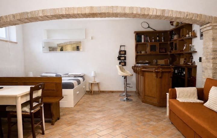 Appartement Au Sous-sol D’une Villa De Mer - Sirolo