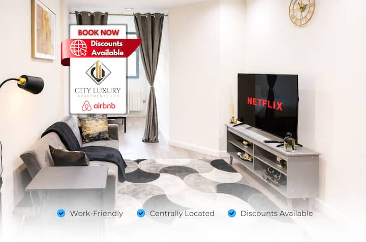 Centrally Located 1br Flat In Leicester | Sleeps 5 - Leicester