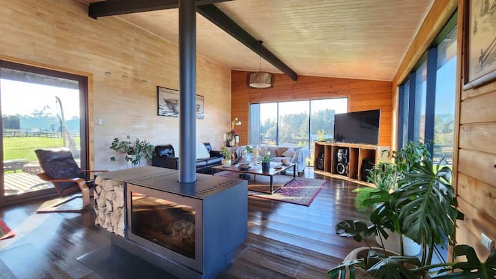 Gran Casa De Campo - Hot Tub, Piscina Y Naturaleza - Puerto Varas