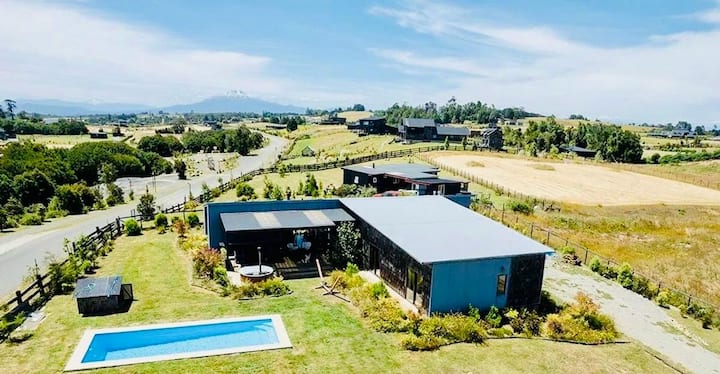 Gran Casa De Campo - Hot Tub, Piscina Y Naturaleza - Llanquihue