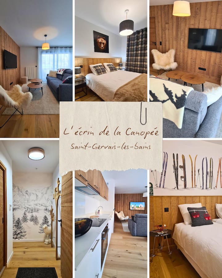 L’écrin De La Canopée - Saint-Gervais-les-Bains