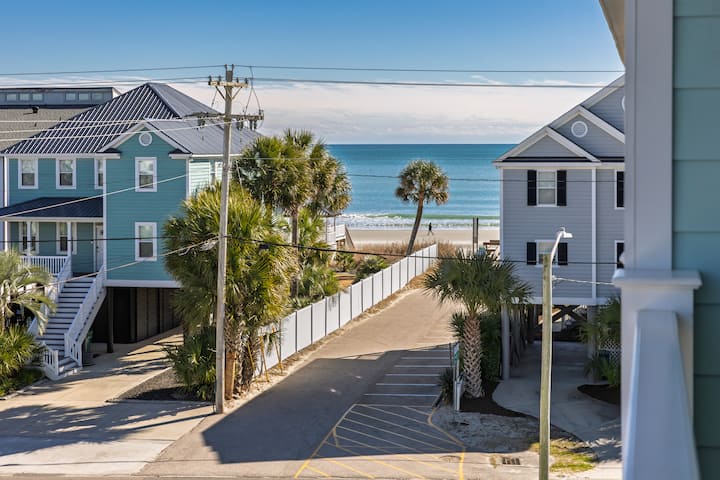 Stylish 3br Oasis – Steps To The Waves. - Garden City, SC