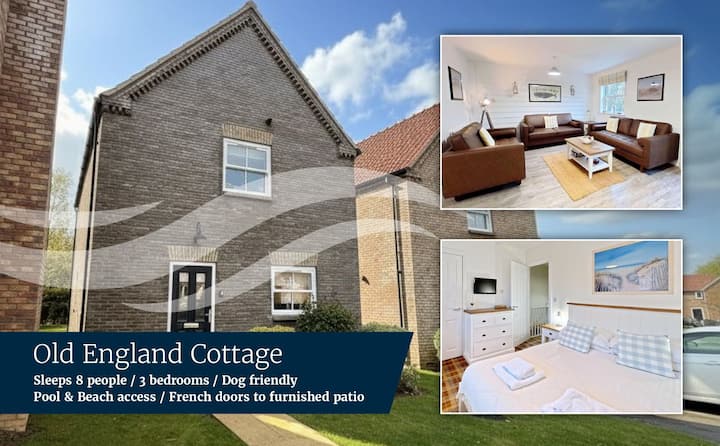 Old England Cottage - Pool And Beach Access - Filey