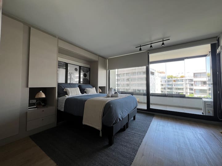 Estudio Premium A/c 
+ Terraza | Metro Cercano. - Vitacura