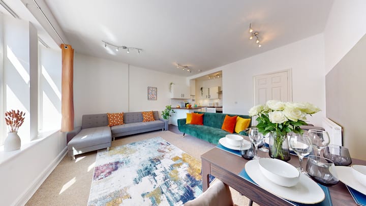 City Centre|2 Bedroom Apt|free Parking|sleeps 6 - Cardiff