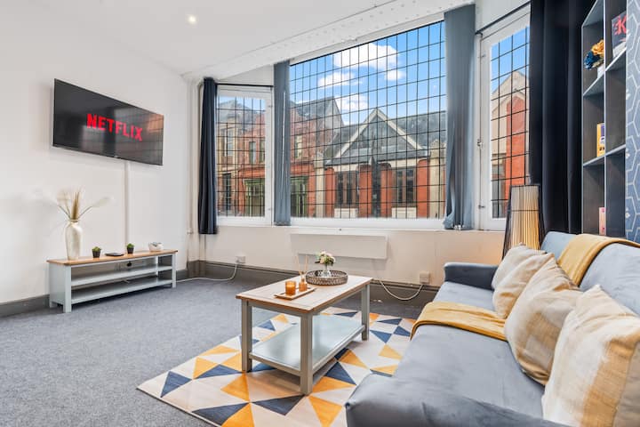 #80 Stylish Central Apart On Market Street - Leicester