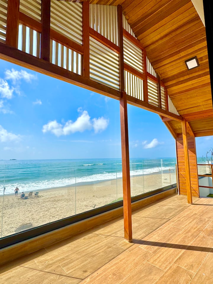 Fabulosa Casa Frente Mar, Pé Na Areia - Brésil