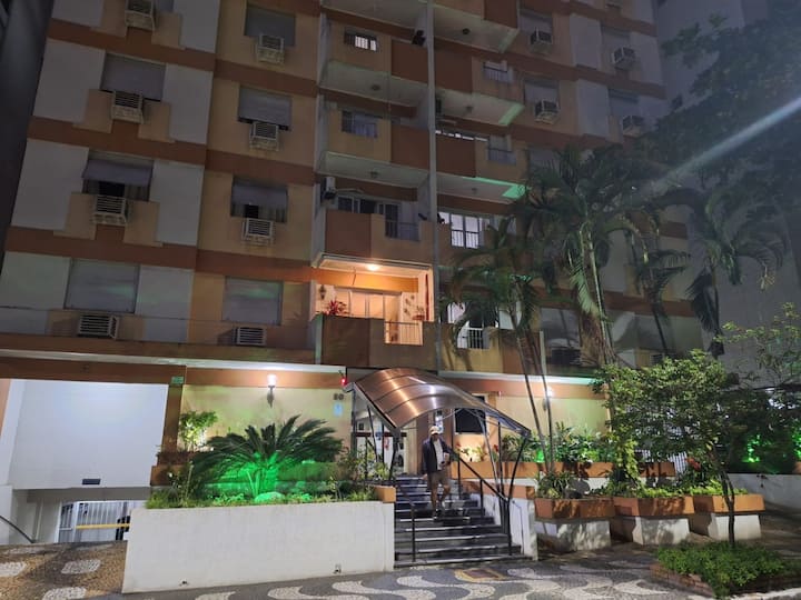 Apartamento Pé Na Areia, 70 M Da Praia. - Sao Vicente, Brazil