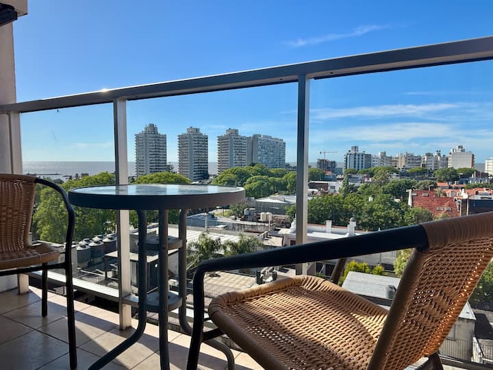 Apartamento Con Hermosa Vista En Pocitos - Montevidéu
