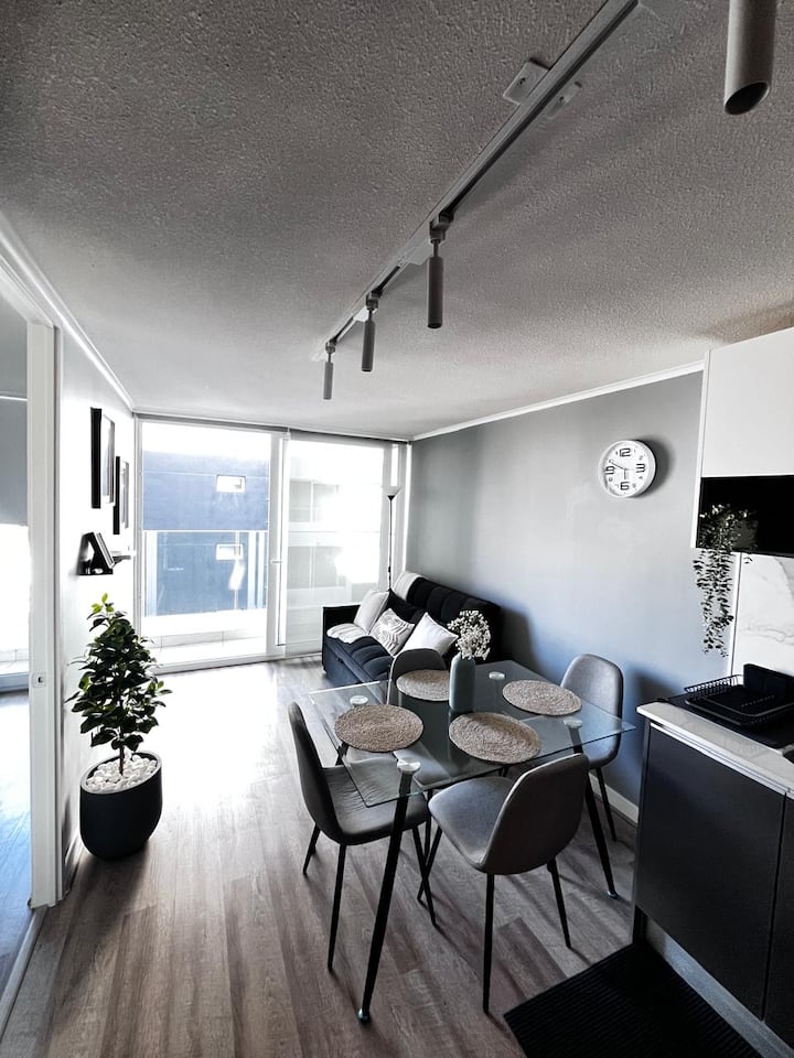 Moderno Departamento En Santiago Centro Con Estac. - 智利