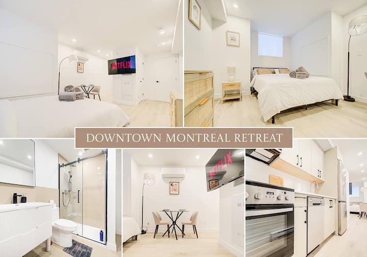 Downtown Montreal Retreat | Clean & Walkable |Wifi - LaSalle