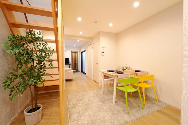 鶴橋徒歩4分コリアタウン近く、関西空港、難波心斎橋梅田直行、交通便利 - Osaka