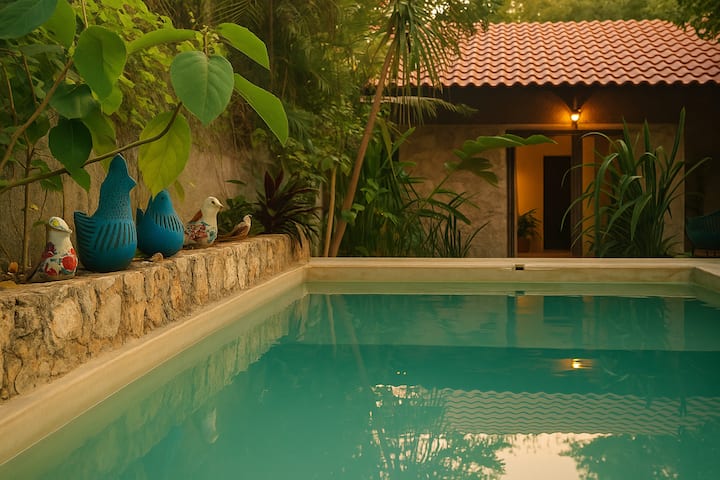 Oasis Con Alberca Y Jardín Privado - Mérida