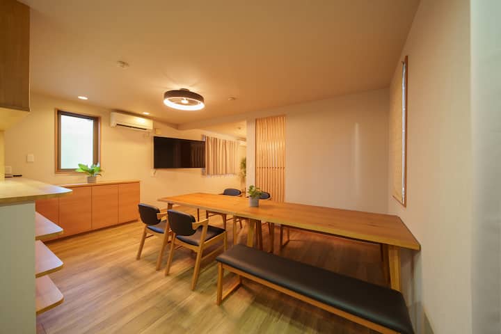 別府駅徒歩6分|サウナ付き広々一軒家|温泉めぐりも徒歩圏内|16名ok - 오이타시