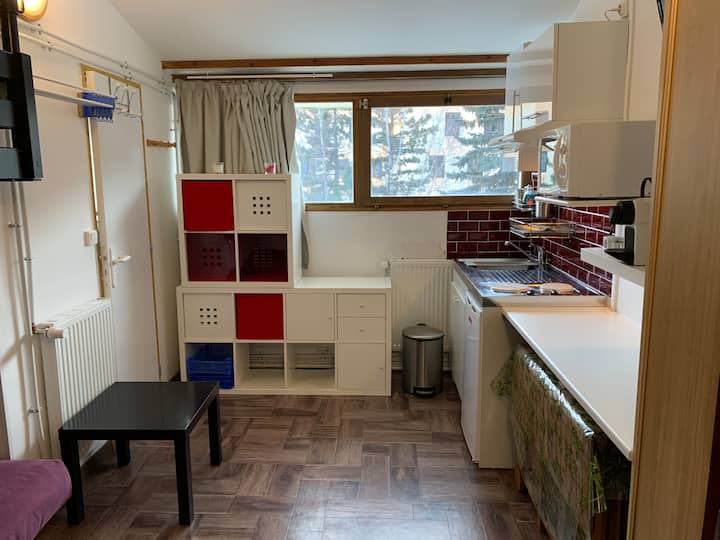 Studio 3pers Praloup 1600 5 Min à Pied Des Pistes - Barcelonnette