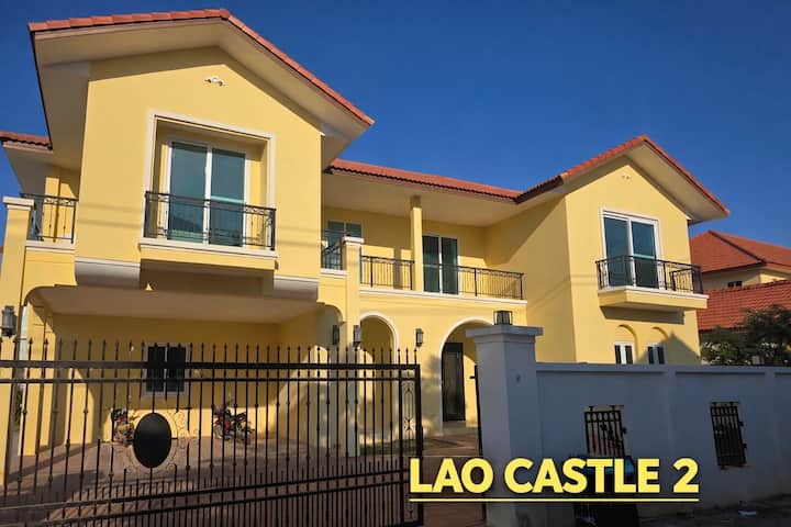 신축-풀빌라-라오캐슬2호점-넓은거실-침실4-욕실5-테라스 - Vientiane