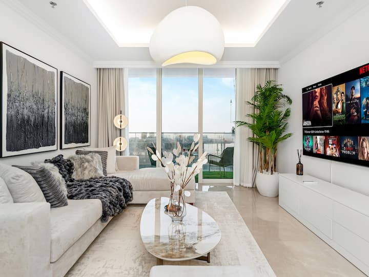 Stylish 1 Bed Palace Beach Residence | Great Views - Dubai Marina