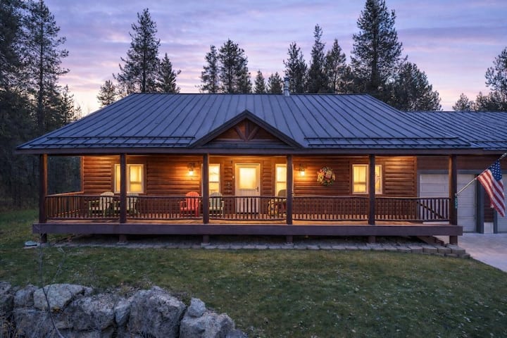 Elksong Overlook+hotub+wifi+ac+35minstoyellowstone - Harriman State Park, Island Park