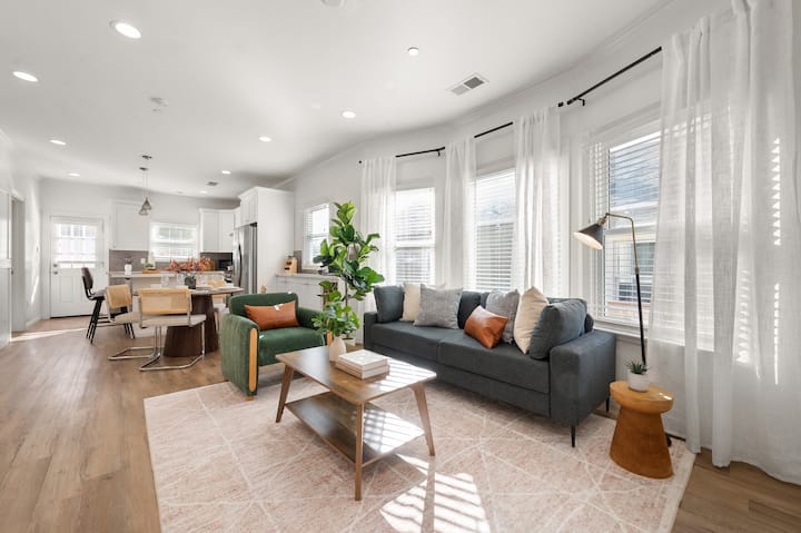 New! Bright+modern 3br/2.5ba Home Near Downtown Sj - Little Portugal - San Jose