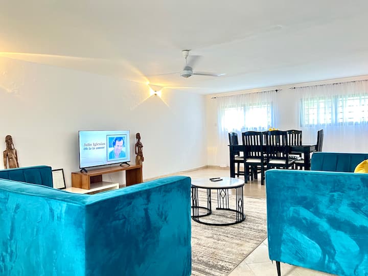 Nyali 1br Apartment/pool/wi-fi/parking/2 Min Beach - Mombasa
