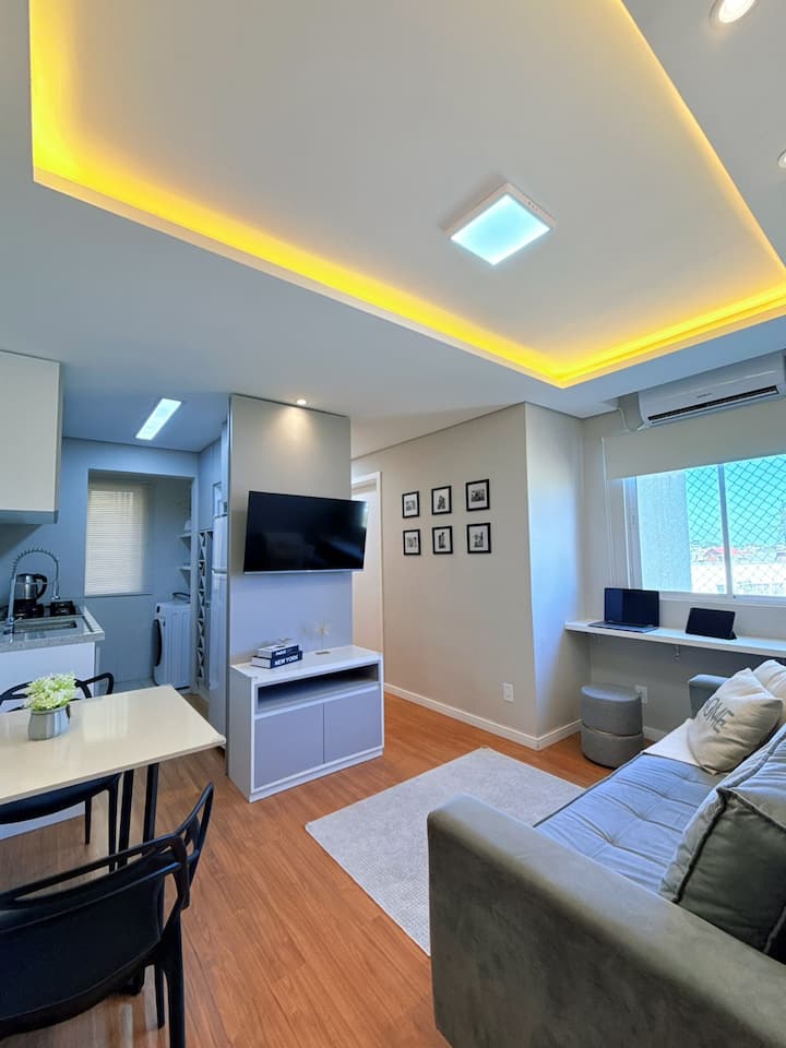 Centro: Apartamento Moderno Com Piscina E Garagem. - Rio Grande