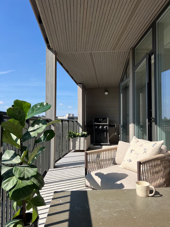 Bright Modern Apartment - Close To City & Nature - Stockholm