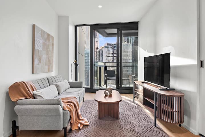 Stylish 2br2ba Southbank• Central &Family-friendly - St Kilda