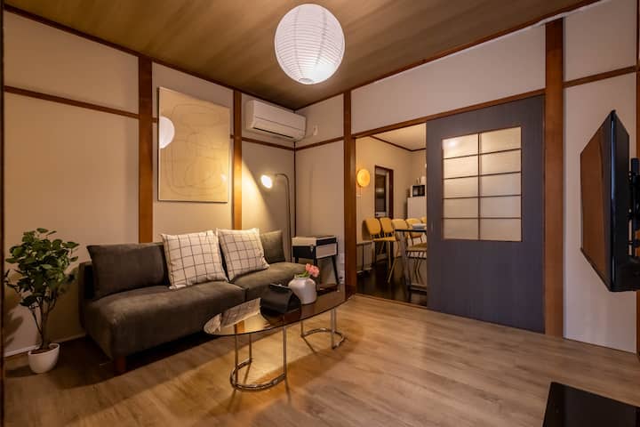 6 Min To Metro｜renovated｜sleeps 8｜direct To Namba - Japan