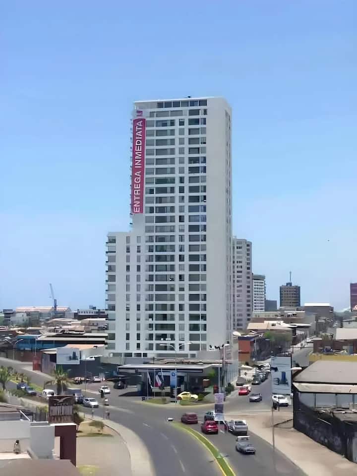 Departamento 3d/2b Piso 24 - Edificio Vista Azul - Iquique