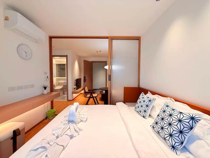 清迈南一环•花园泳池一居套房208  Garden Pool One-bedroom A - Chiang Mai