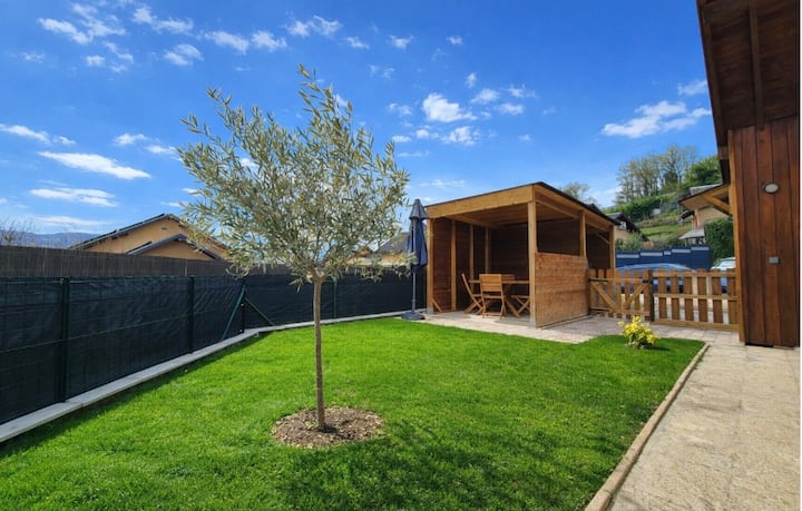 Studio Cosy Avec Jacuzzi Vue Sur Le Mont Granier - Montmélian