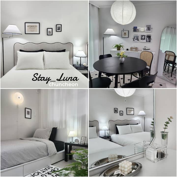 Stay_luna|오픈특가|신규숙소|5인|남춘천역|레고랜드|삼악산호스케이블|김유정레일바이크 - 석사동