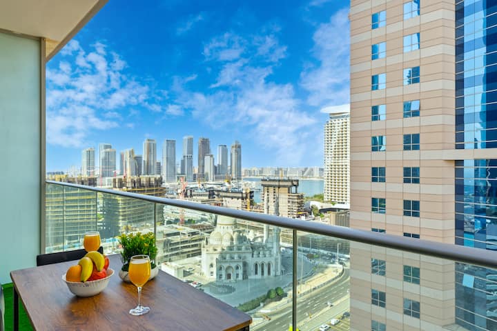 Ultra Luxury 1br On Marina Walk W/sea & Palm View - Dubai Marina