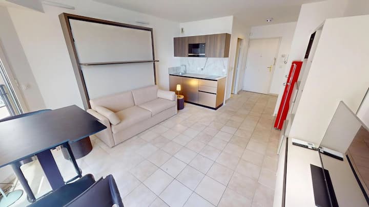 Magnifique Studio Vue Mer Et Garage Centre 97vb - Ibis Styles Menton Centre