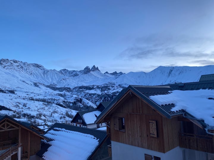 Appt 4-6 Pers Au Col Du Mollard - Albiez-Montrond