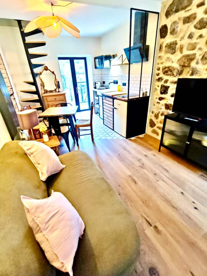 Au Niolu – Refuge Cosy En Pierre Avec Cheminée - Lac de Nino