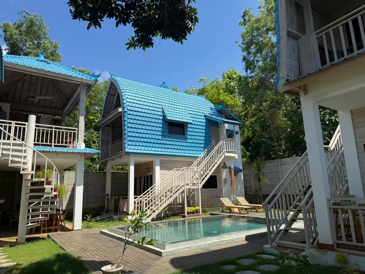 Luxuous Teck Rumah Lumbung, Large Swimming Pool, 4 - Indonesia