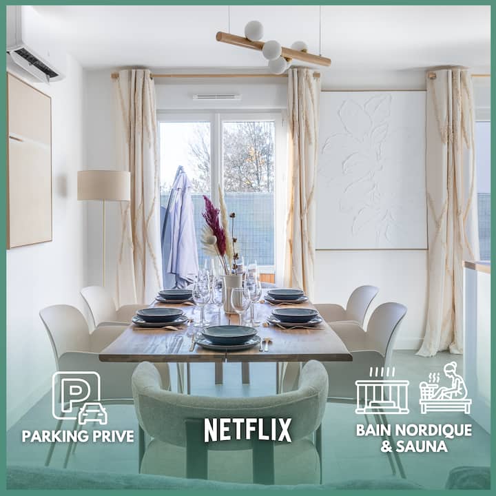 L'evasion Nordique : Spa ~ Sauna ~ Parking - Fontainebleau