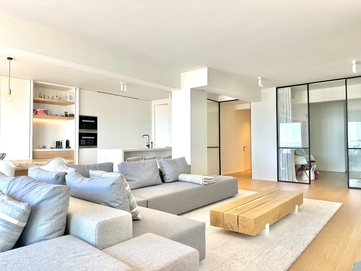 Spacious Knokke Le Zoute Luxury Sea View Apartment - Brygge