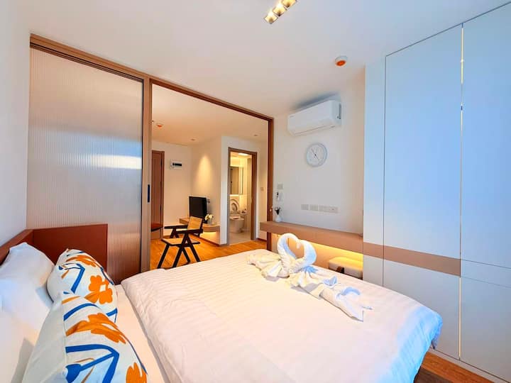 清迈南一环•花园泳池一居套房209  Garden Pool One-bedroom B - Chiang Mai