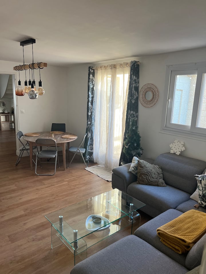 Maison Cosy En Ville (4km De Rouen) - Franqueville-Saint-Pierre