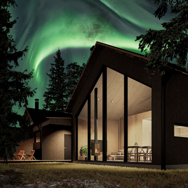 Villa Varvikko A - Äkäslompolo