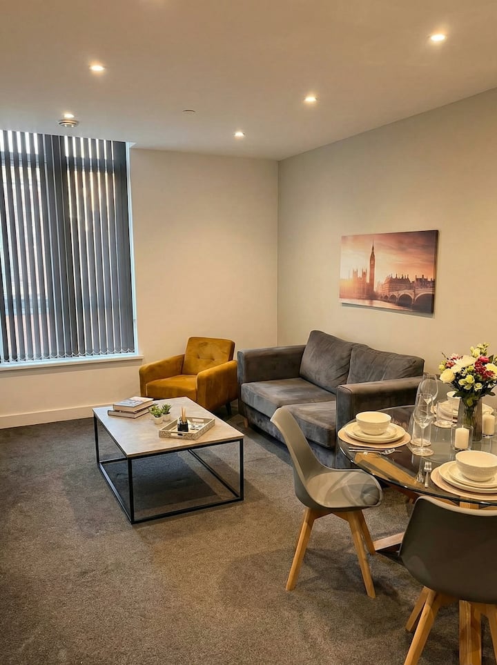 Modern & Spacious 1-bedroom Apt: Sunderland City - Sunderland