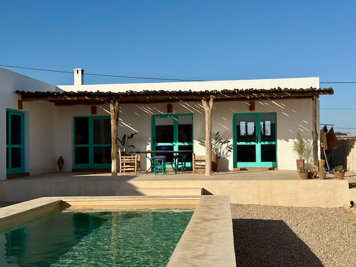 Havre De Paix Lumineux Avec Piscine Privée - Essaouira