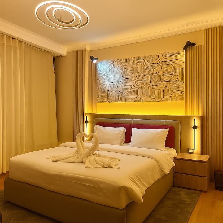 Luxury Nile-view Hotel Apartment In Hilton Maadi - カイロ