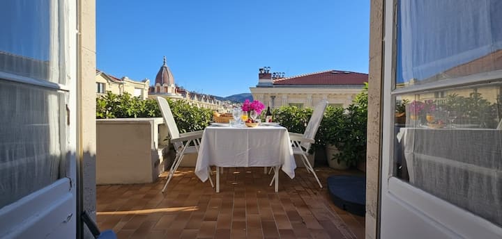 Appartement Terrasse -Nice Centre - Nice