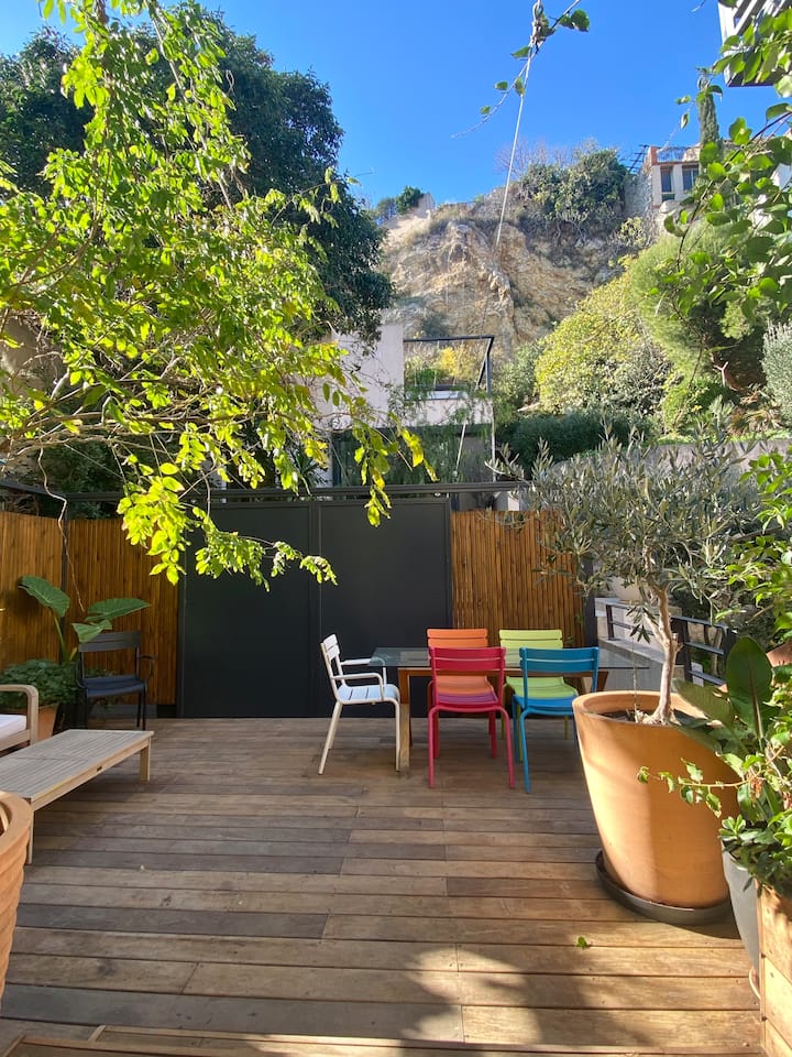 Terrasse Au Calme Vauban - Marsella