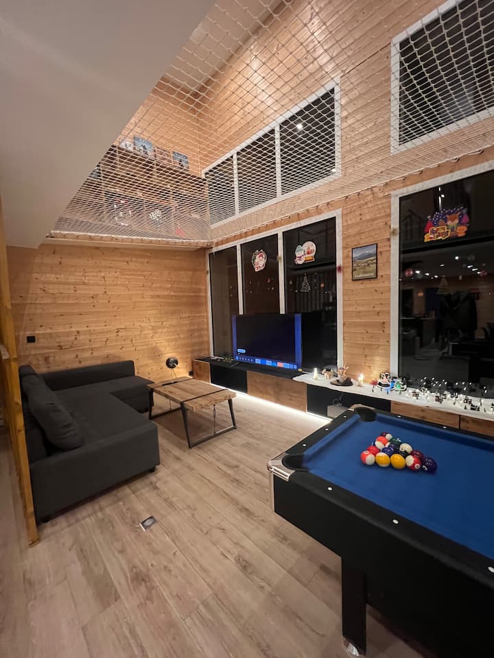 Loft-chalet 12 Pers • Billard • 10 Min Pistes Ski - Pyrénées-Orientales